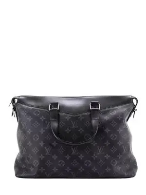 LOUIS VUITTON Explorer Briefcase Monogram Eclipse Canvas Business Bag - Black