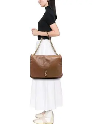 Saint Laurent 2023 Large Quilted Lambskin Jamie 4.3 Shoulder Bag - Brown