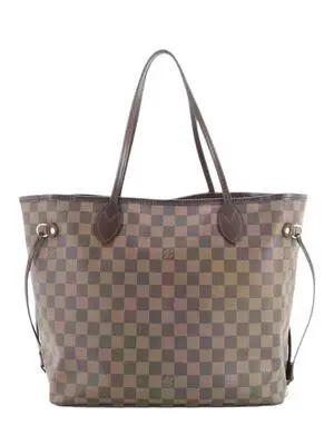 LOUIS VUITTON Neverfull Damier Mm Tote Bag - Brown