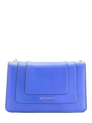 BVLGARI Serpenti Forever Shoulder Bag Leather - Blue