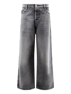 NUMERI Wide-leg Jeans - Black
