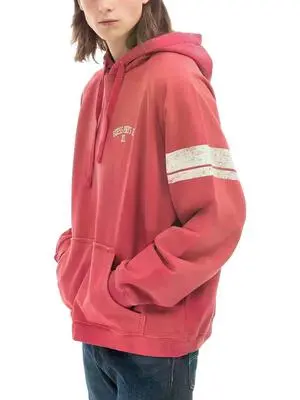 Guess Logo-print Hoodie - Red