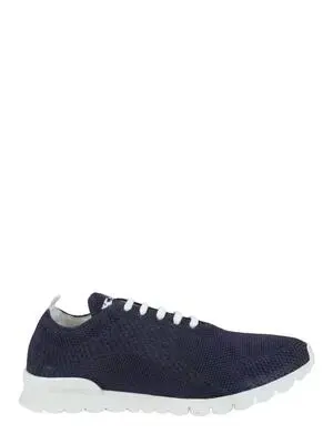 Kiton Fits Knit Sneakers Blue