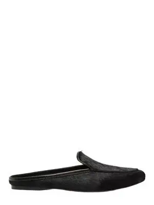 FORTE_FORTE Almond-toe Loafers - Black