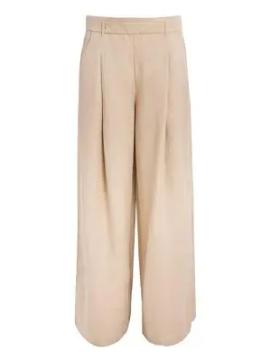 ME+EM Wide-leg Tailored Trousers - Neutral