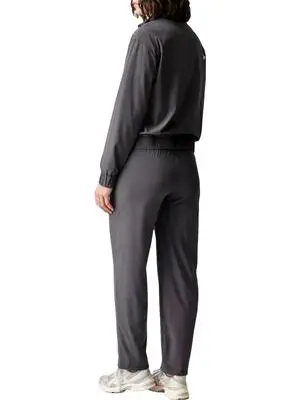 EA7 Logo-print Tracksuit - Grey