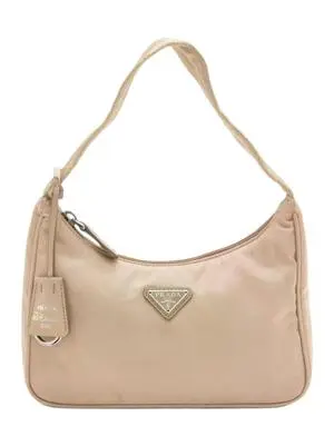 Prada Re-edition 2000 Tessuto Shoulder Bag - Brown