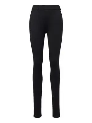Coperni High-rise Slim Pants - Black