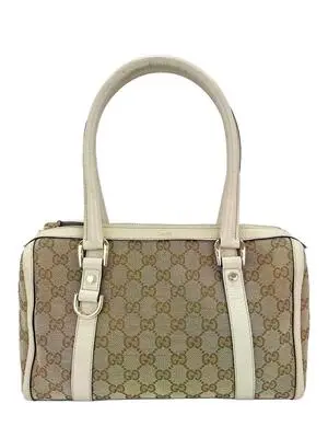 Gucci Abbey Gg Canvas Shoulder Bag - Neutrals