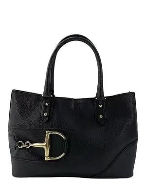 Gucci 2010s Horsebit Tote Bag - Black