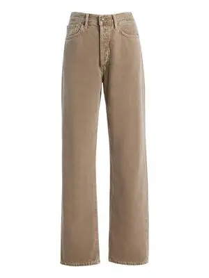 AGOLDE AGOLDE Lana Rigid Mid-Rise Straight-Leg Jeans