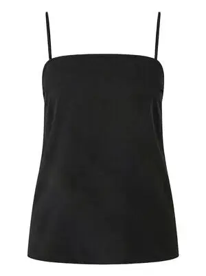 Alberta Ferretti Spaghetti-strap Blouse - Black