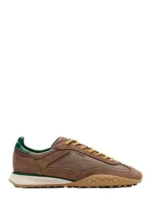 HOFF Bridge Mkii Suede-panelled Logo-print Sneakers - Brown