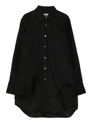 Comme Des Garçons Chest-pocket Shirt - Black