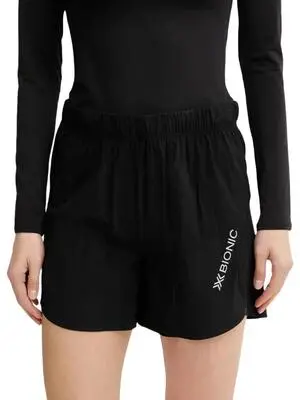X-BIONIC Logo-print Elasticated Shorts - Black