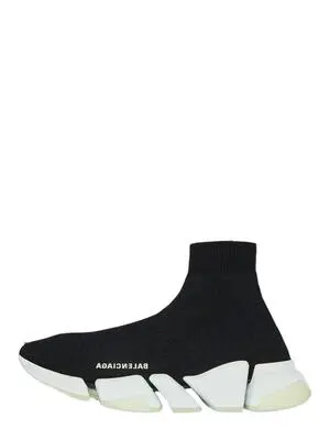 Balenciaga Speed 2.0 High-top Sneakers - Black