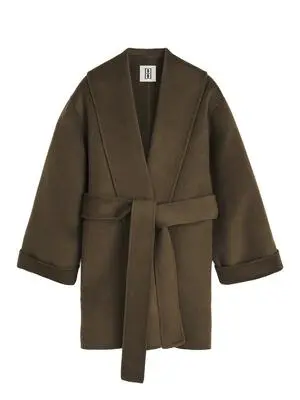 BY MALENE BIRGER Trinelle Wool Coat - Hunt