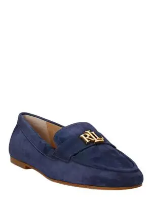Ralph Lauren Averi Iii Suede Loafers - Blue