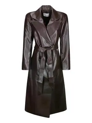Source Unknown Briella Double-breasted Coat - Red