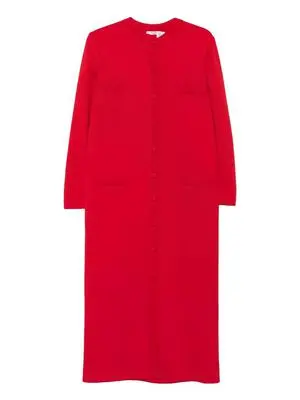 Valentino Garavani 1990s Button-up Skirt And Coat Set - Red