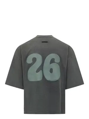 Fear Of God Heavy Jersey Merch T-shirt Boxy Fit - Grey