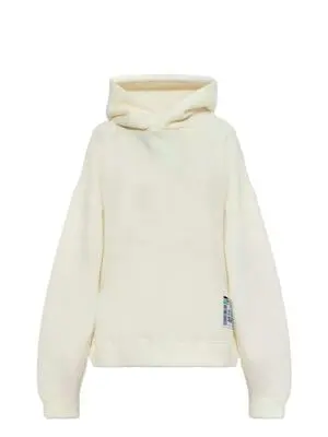 Dsquared2 Wool Logo Patch Hoodie - Neutrals
