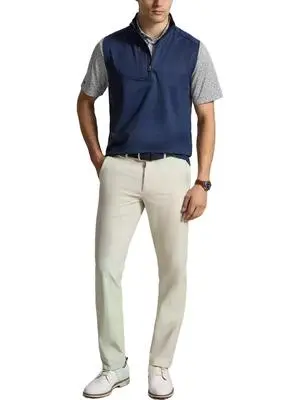 Rlx Ralph Lauren Half-zip Vest - Blue