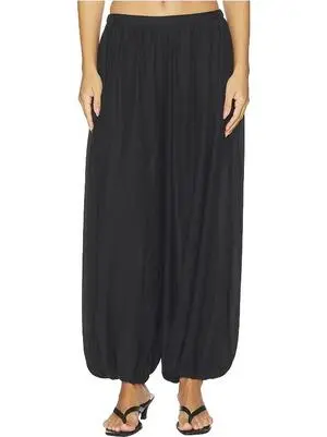 MAUDE CLUB Talia Pants - Black