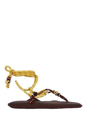 FLÃ²WZE Flã² Twin Beaded Sandal In . Also - Multi