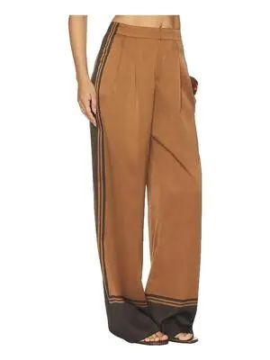 SEROYA Marlowe Satin Pant - Multi