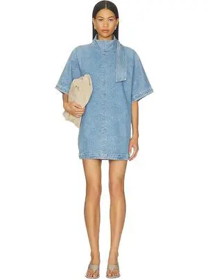 AGOLDE Kembra Dress In . Also - Blue