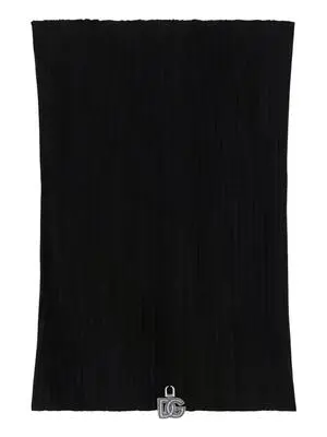 Dolce & Gabbana Rib-knit Neck Warmer - Blue