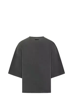 Fear Of God 3/4 Sleeve Pigment Dye Henley Sweatshirt - Grey