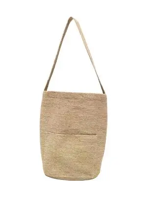SOPHIE DIGARD Woven Shoulder Bag - Neutrals