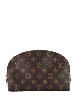 LOUIS VUITTON Cosmetic Monogram Canvas Gm Pouch - Brown