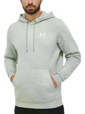 Under Armour Ua Icon Logo-print Drawstring Hoodie - Grey