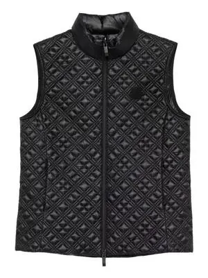 Moncler Quilted Sleeveless Jacket - Black