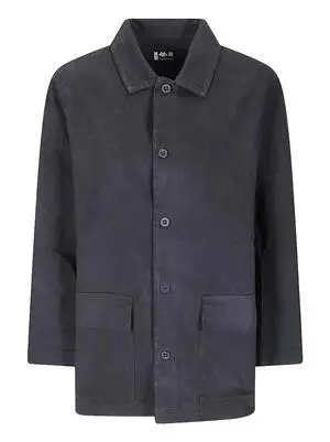 Labo.art Giulia Star Button-down Oversized Jacket - Black