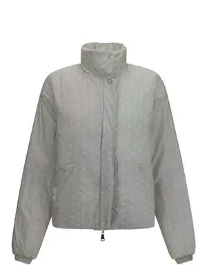 GONGDID DESIGN Plissé-effect Padded Jacket - Neutrals