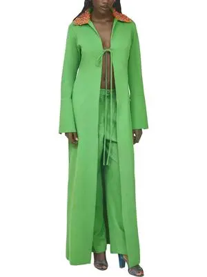 Rosie Assoulin Pleated Trousers - Green