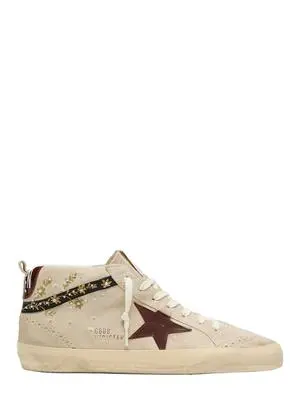GOLDEN GOOSE Mid Star Suede Sneakers - Multi