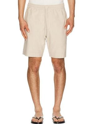 Theory Soft Terry Short Warm Silver Cloud
