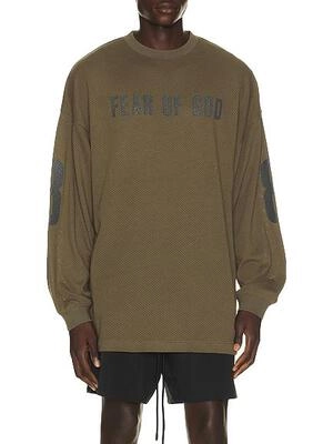 Fear Of God Merch Long Sleeve Tee - Moss