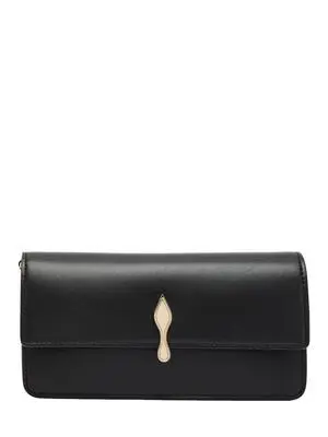 CHRISTIAN LOUBOUTIN Bettina Mini Nappa Leather Cross-body Bag - Black