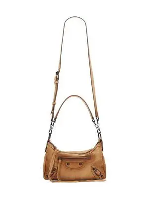 Balenciaga Le City Mini Moto Bag Camel