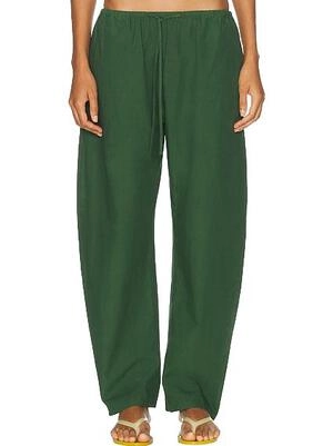 LESET Kyoto Drawstring Pant - Juniper