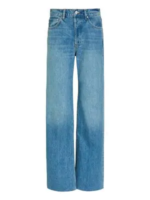 ANINE BING Hugh Wide-leg Jeans - Denim