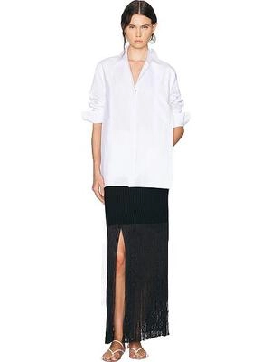 Alaïa Alaϊa Asymmetric Shirt - Blanc