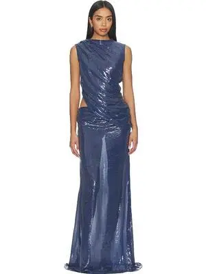 DEME BY GABRIELLA The Spencer Dress In . Also - Blue