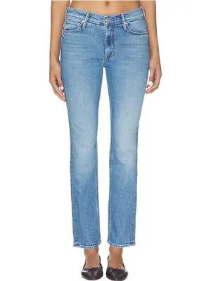 MOTHER The Mid Rise Dazzler Hover Jeans - Blue
